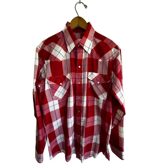 Ranch & Town | Shirts | Vintage Ranch And Town Pearl Buttonup Long ...